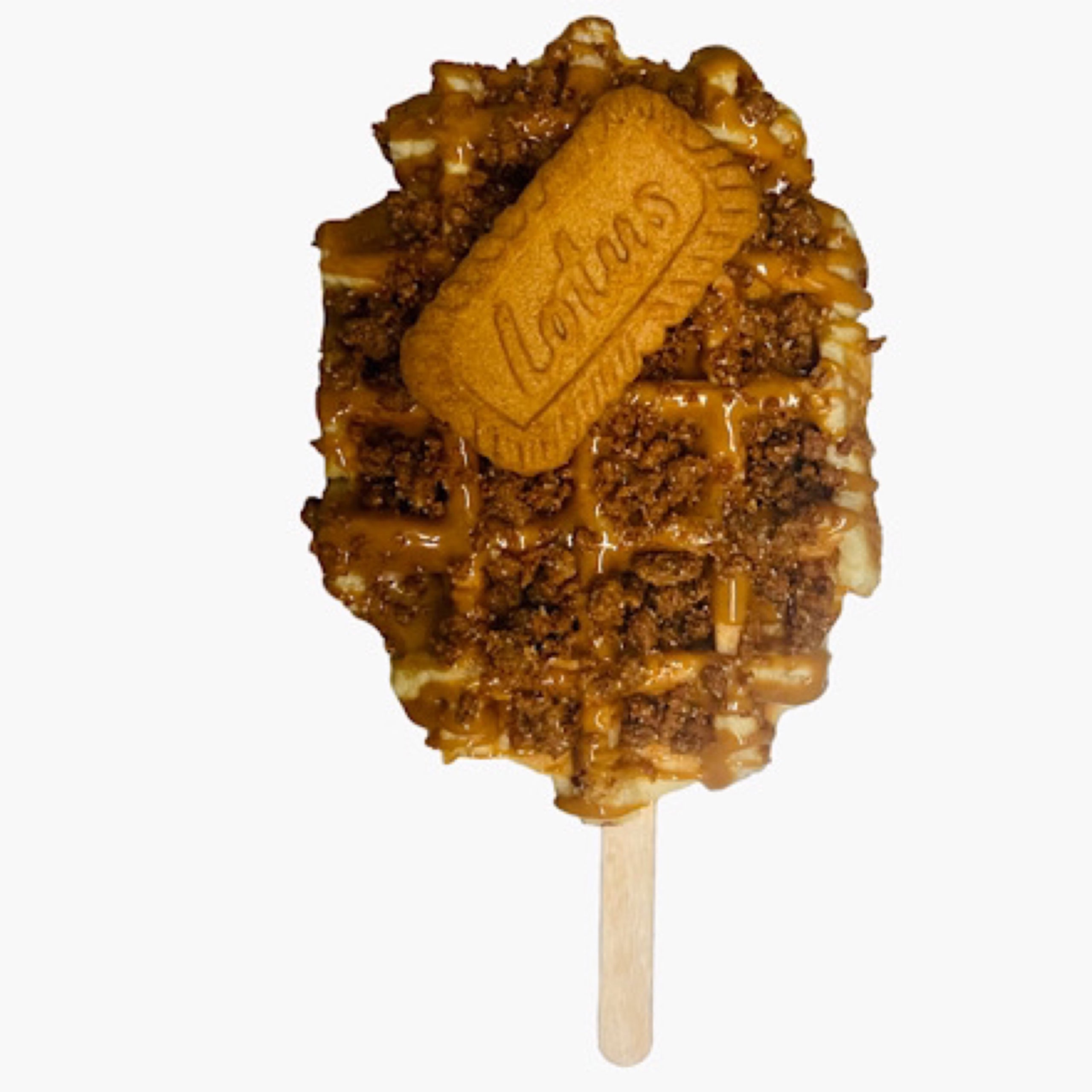 Lotus Biscoff Waffle Pop | Cielo Gelateria